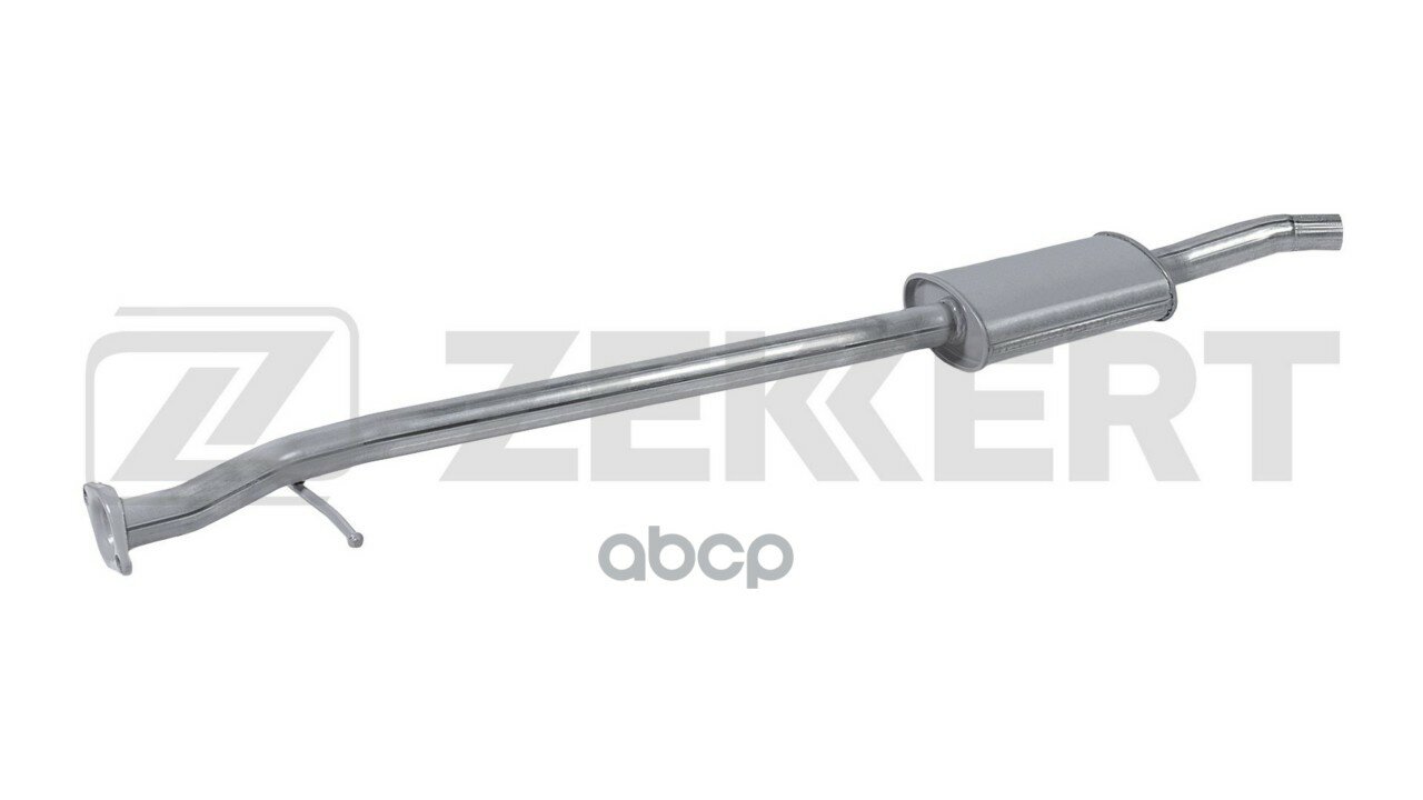 Глушитель дополнительный Nissan Qashqai (J10 NJ10 JJ10E) 07- Zekkert арт. ga-2088a