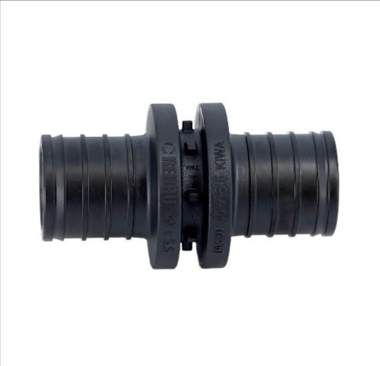 Муфта равнопроходная 40-40 мм REHAU RAUTITAN 11600151001 Пластик