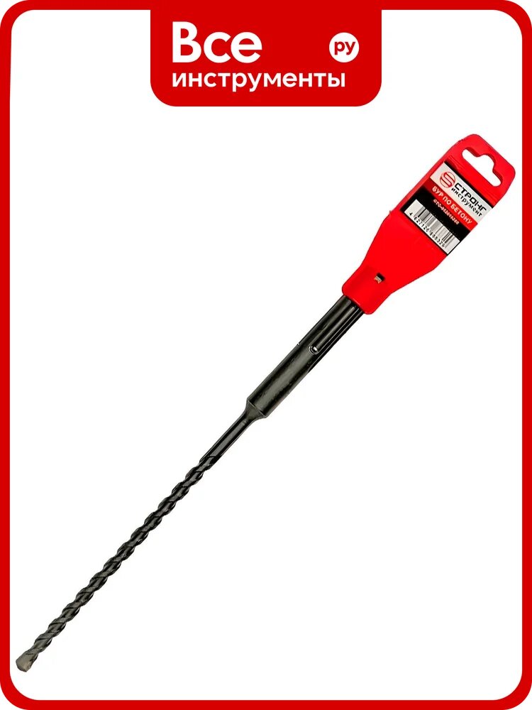 Бур SDS-max 18х400 мм, категории В Strong стс-012018400, Для использования в перфораторах с патроном
