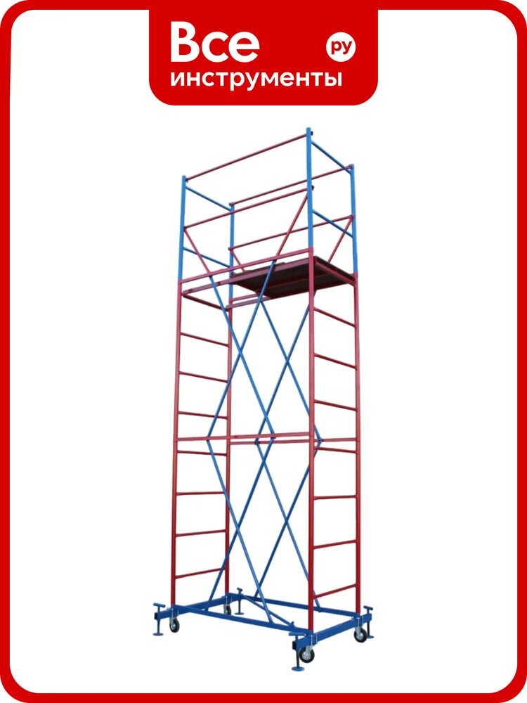 Вышка-тура ООО "РИЗ" Флагман 0,7x1,6 Н=5,0 м FL0750