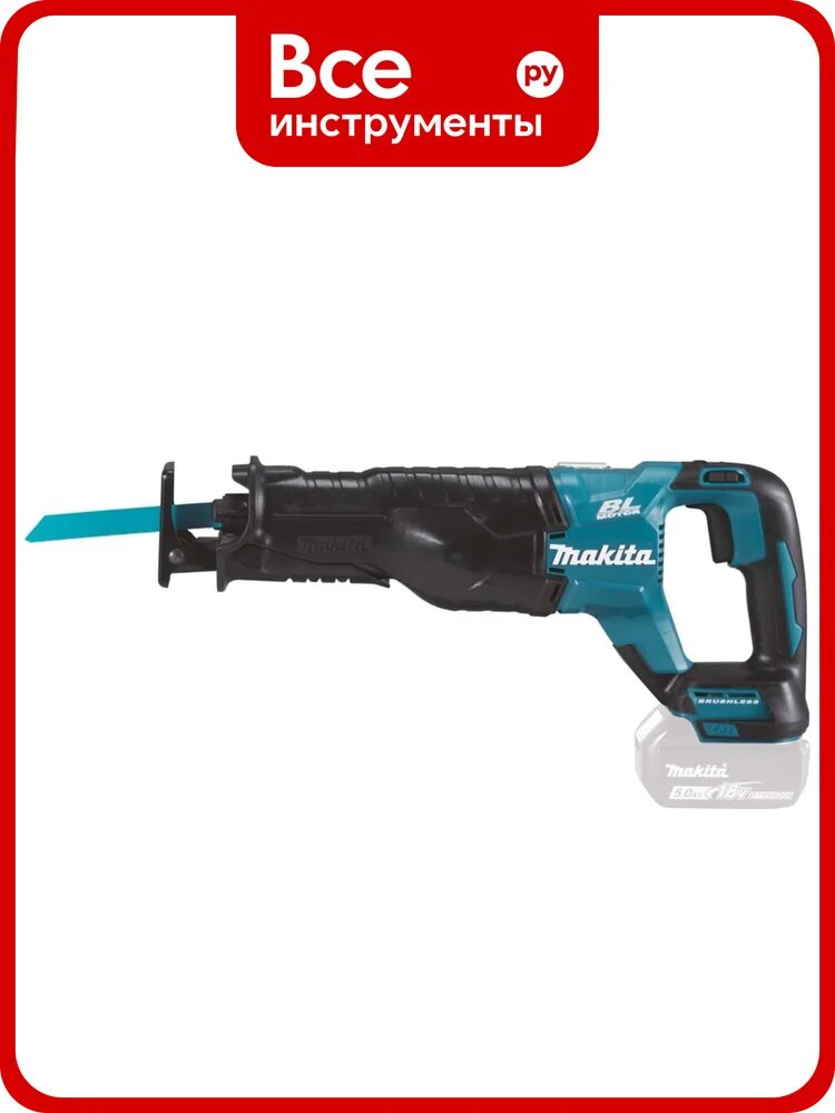 Сабельная пила Makita LXT, для распила деревянных и металлических заготовок