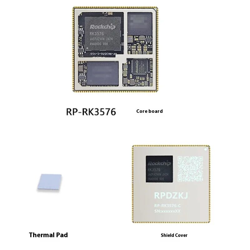 VivaCT Rockchip RK3576 Развивательная плата 2G 8G coreboard C355