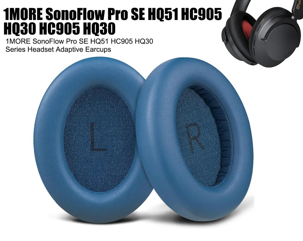 Амбушюры 1MORE SonoFlow Pro SE HQ51 HC905 HQ30 для наушников