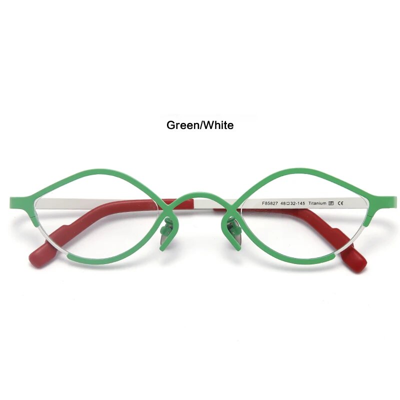 Оправа для очков MUZZ Green/White, титан