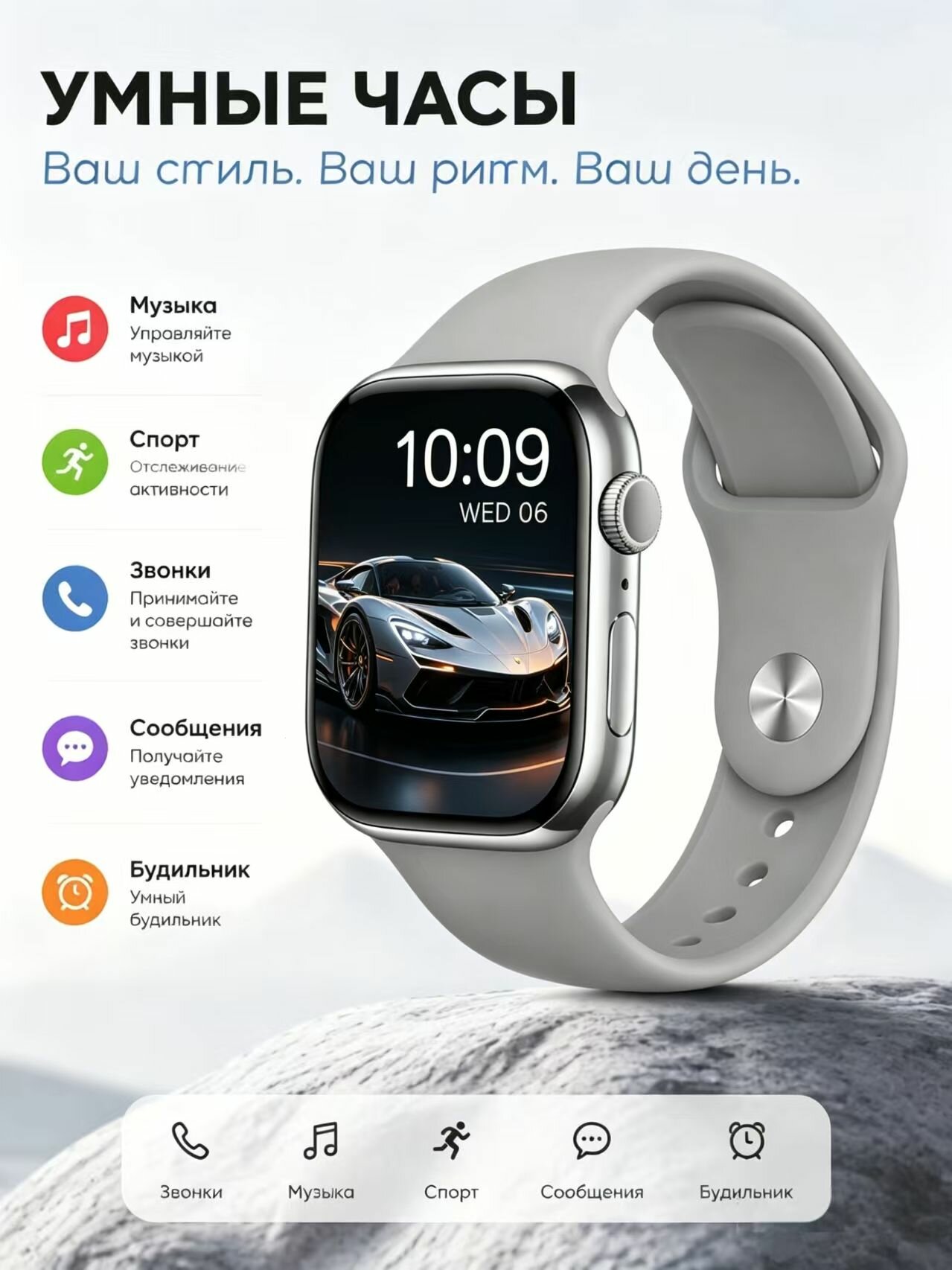 KEQIWEAR Смарт-часы Умные часы KW62 MAX, классический дизайн, для подарков, вызов по Bluetooth, для занятий спортом и фитнесом, шагомер, музыка, модная одежда, 42mm, GOLD золотой 42 мм фитнес-часы спортивный трекер