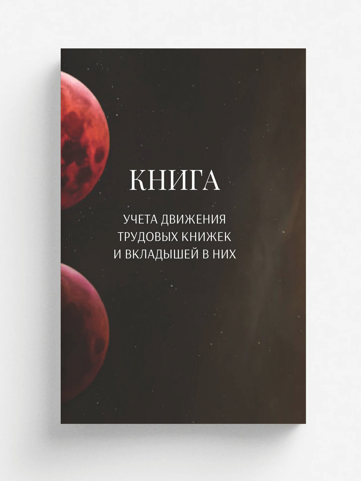 Книга учета трудовых книжек и вкладыщей к ним