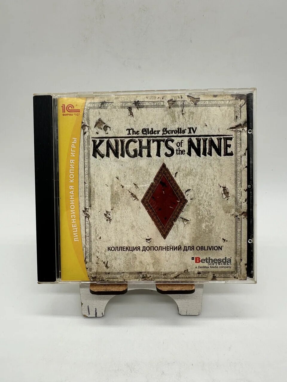 Диск с игрой коллекция дополнений для игры Oblivion Knights of the nine (Лицензия)