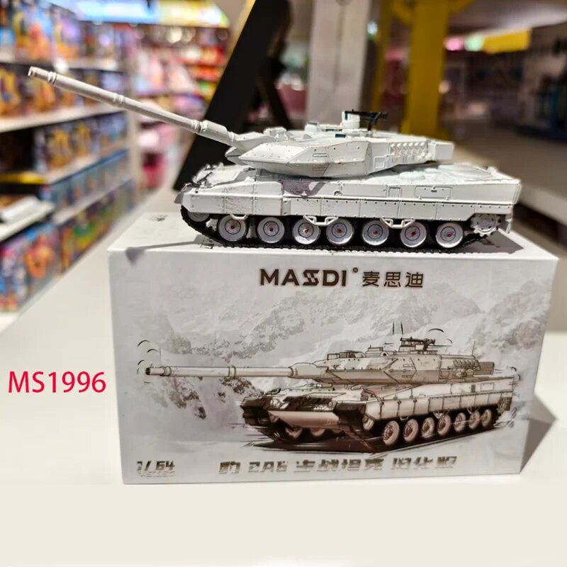 Модель танка MASSDI Leopard 2 A6 1/64