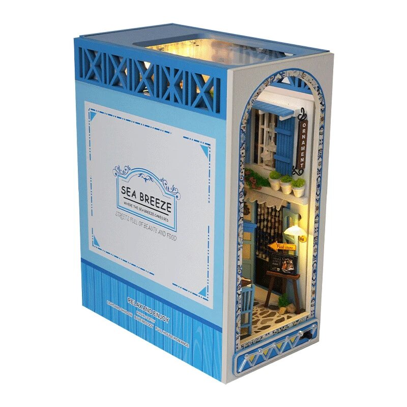 Деревянный книжный уголок Casa Romantic Sea Breeze