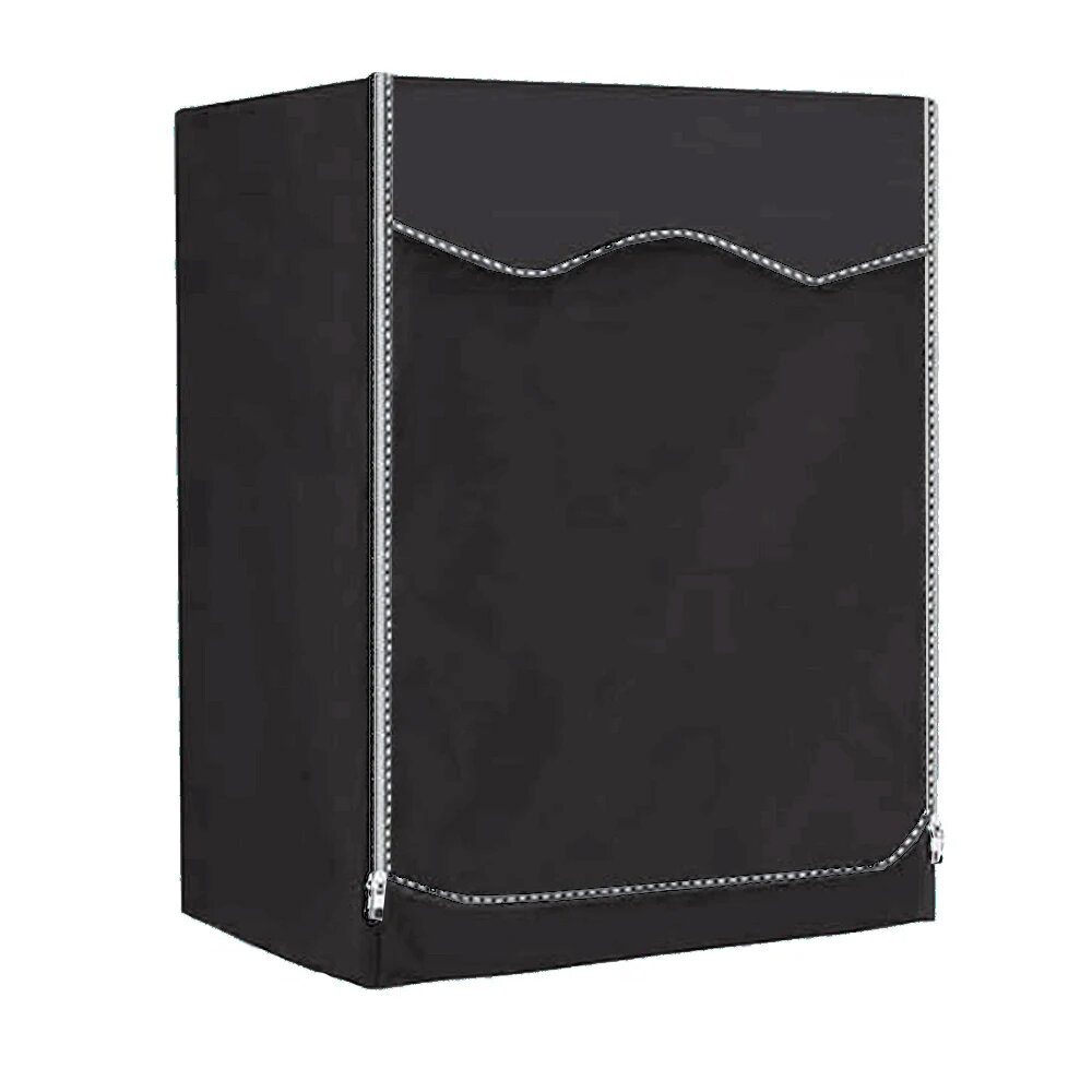 Черный чехол для стиральной машины 60x65x85cm