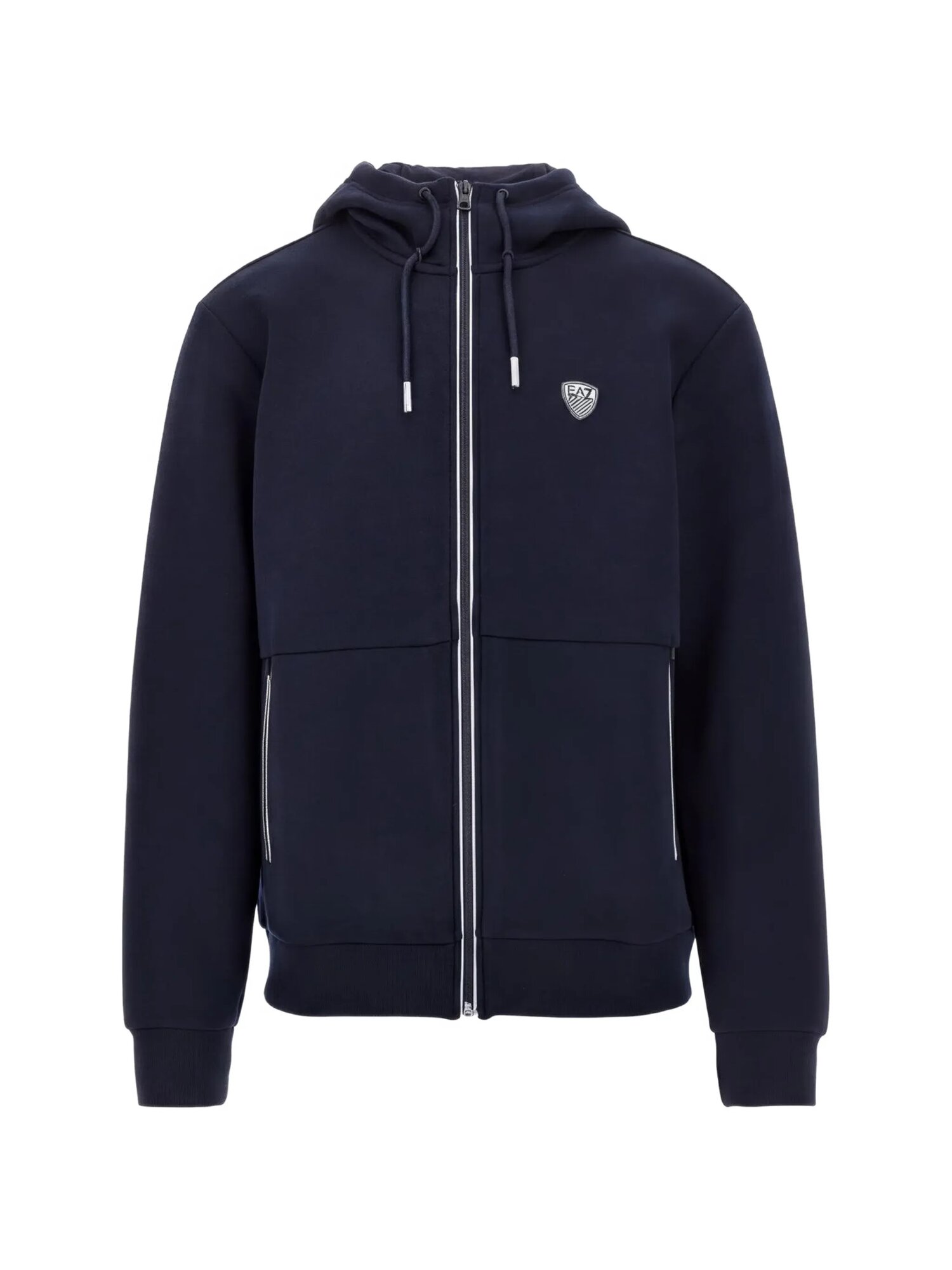 Худи Logo-patch zip-up hoodie