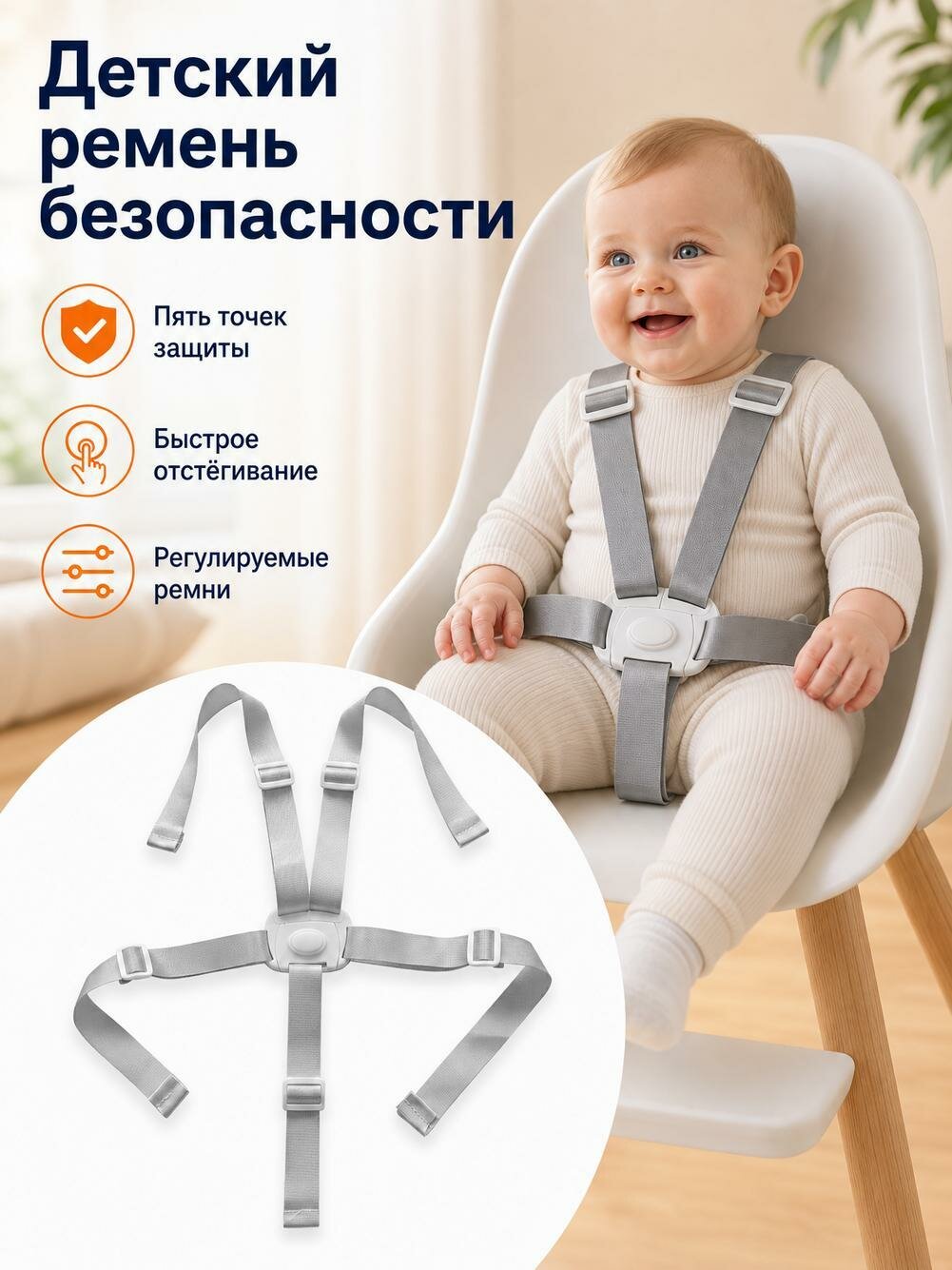 Ремень коляски для малыша