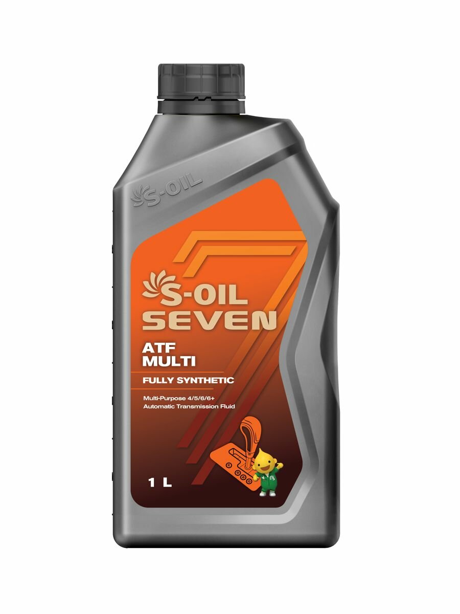 Трансмиссионное масло S-OIL 7 ATF MULTI (1л)