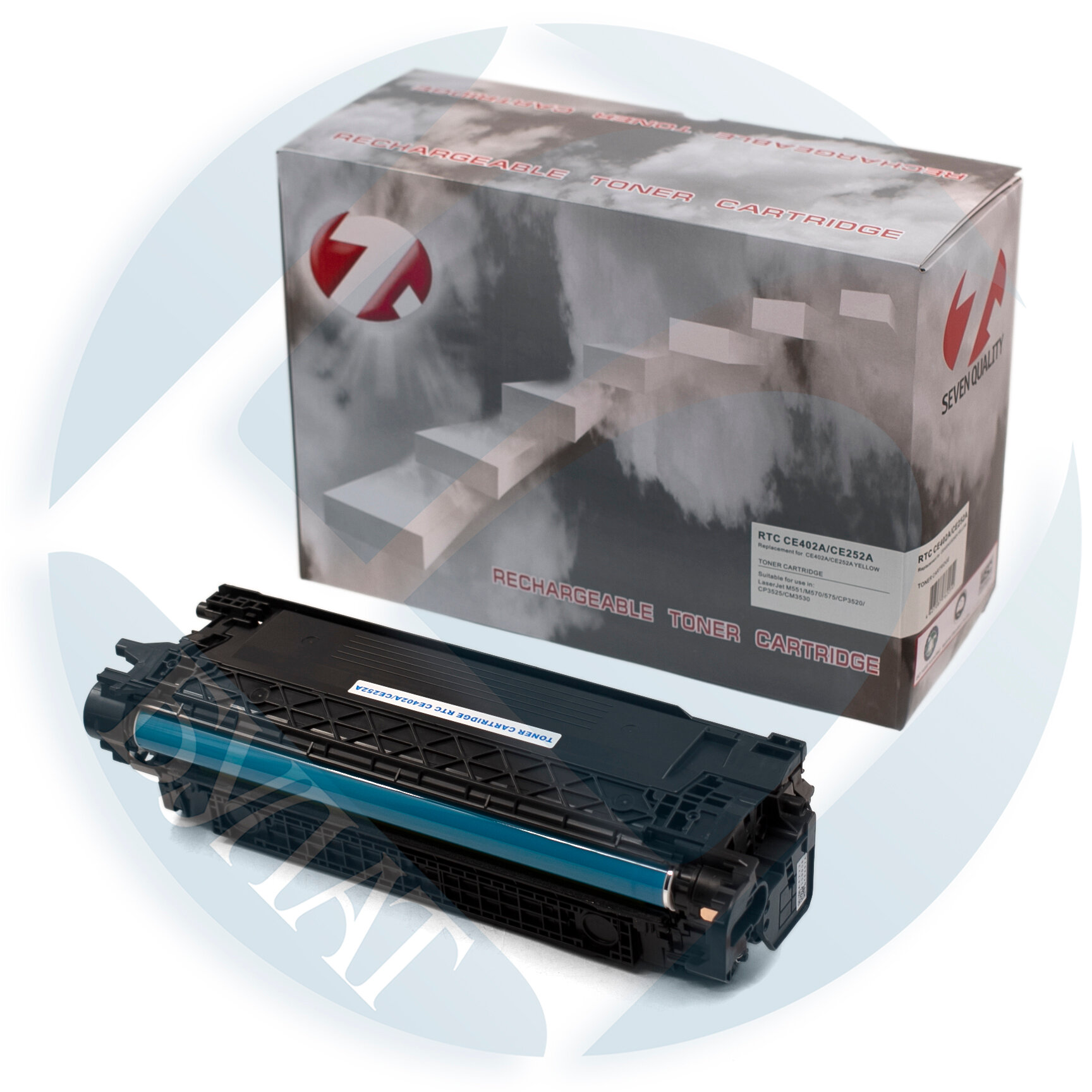 Картридж 7Q для HP CE252A/CE402A CLJ CP 3525/CM3530 (7K) Yellow