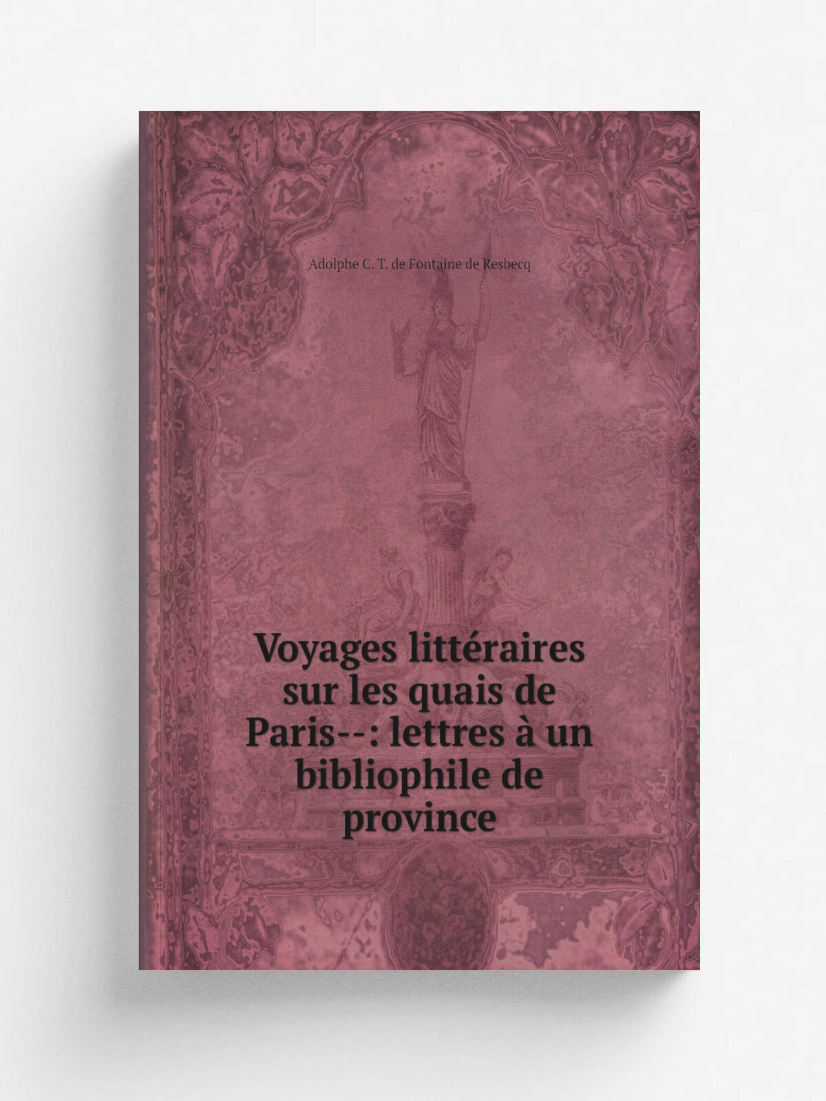 Voyages litt.raires sur les quais de Paris--: lettres . un bibliophile de province
