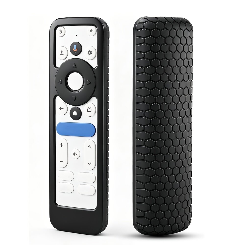 Силиконовый защитный чехол для пульта Onn Google TV 4K Pro (2024), Android TV Box, черный