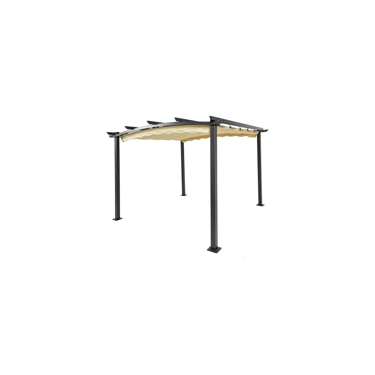 Тент садовый Green Glade 1152 3×3 м, 180 г/м², полиэстер, бежевый