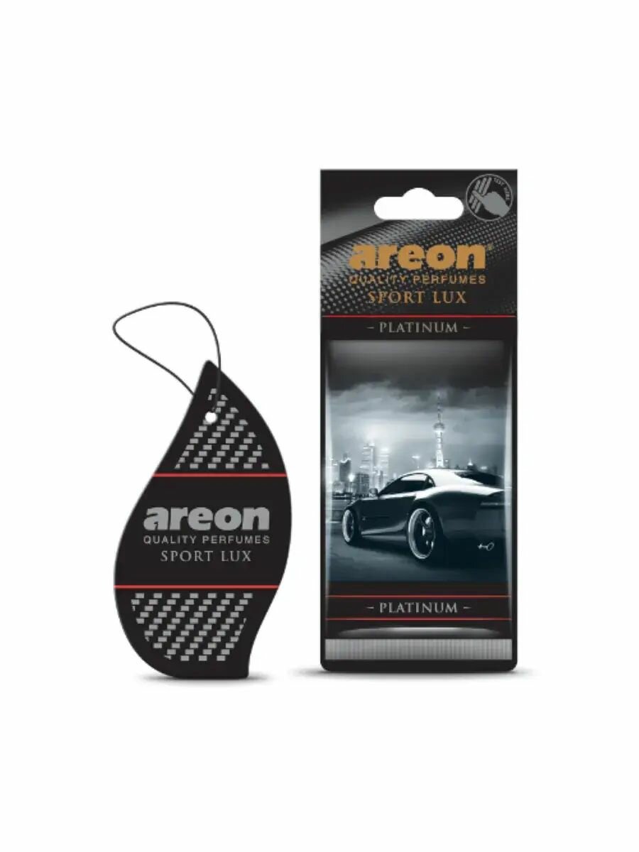 Ароматизатор для автомобиля подвесной "AREON" Platinum, 1 шт.