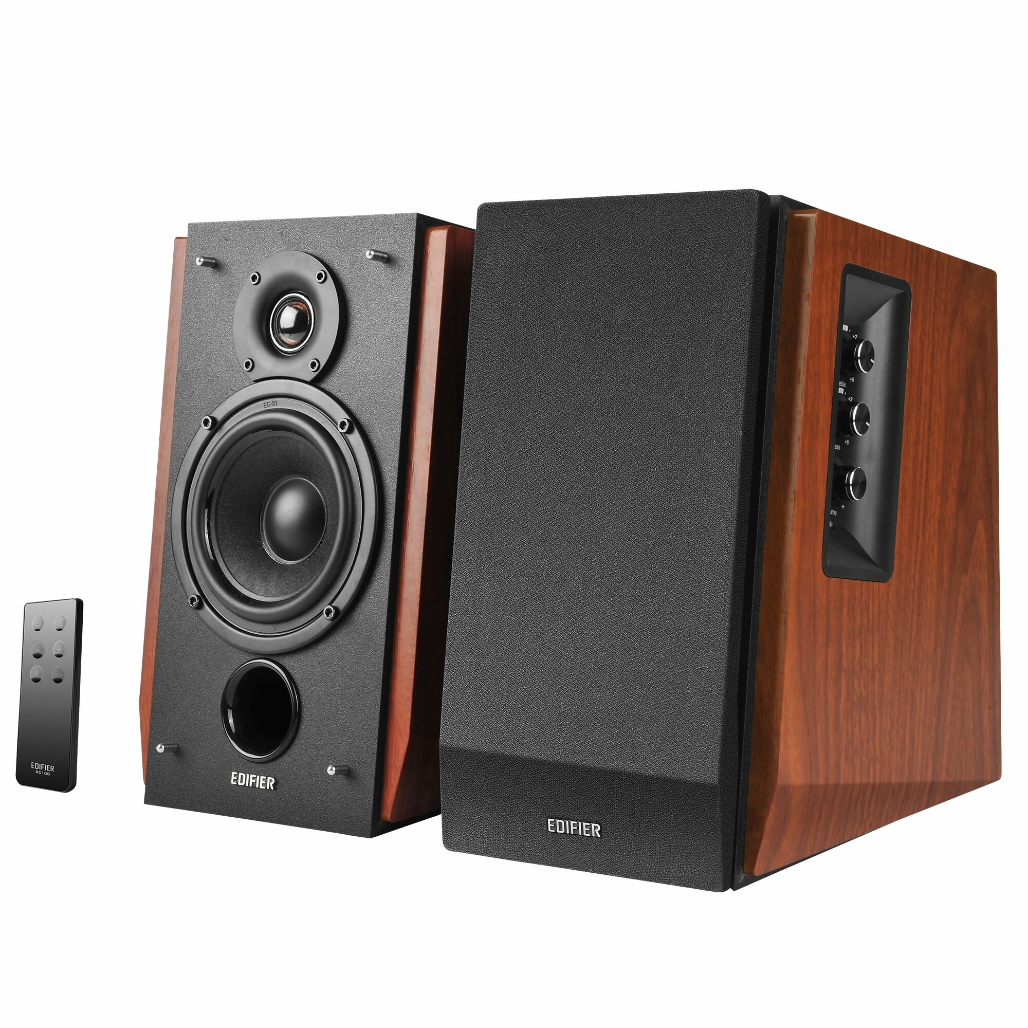 Колонки для компьютера 2.0 EDIFIER R1700BT, Bluetooth, 66 Вт, коричневый