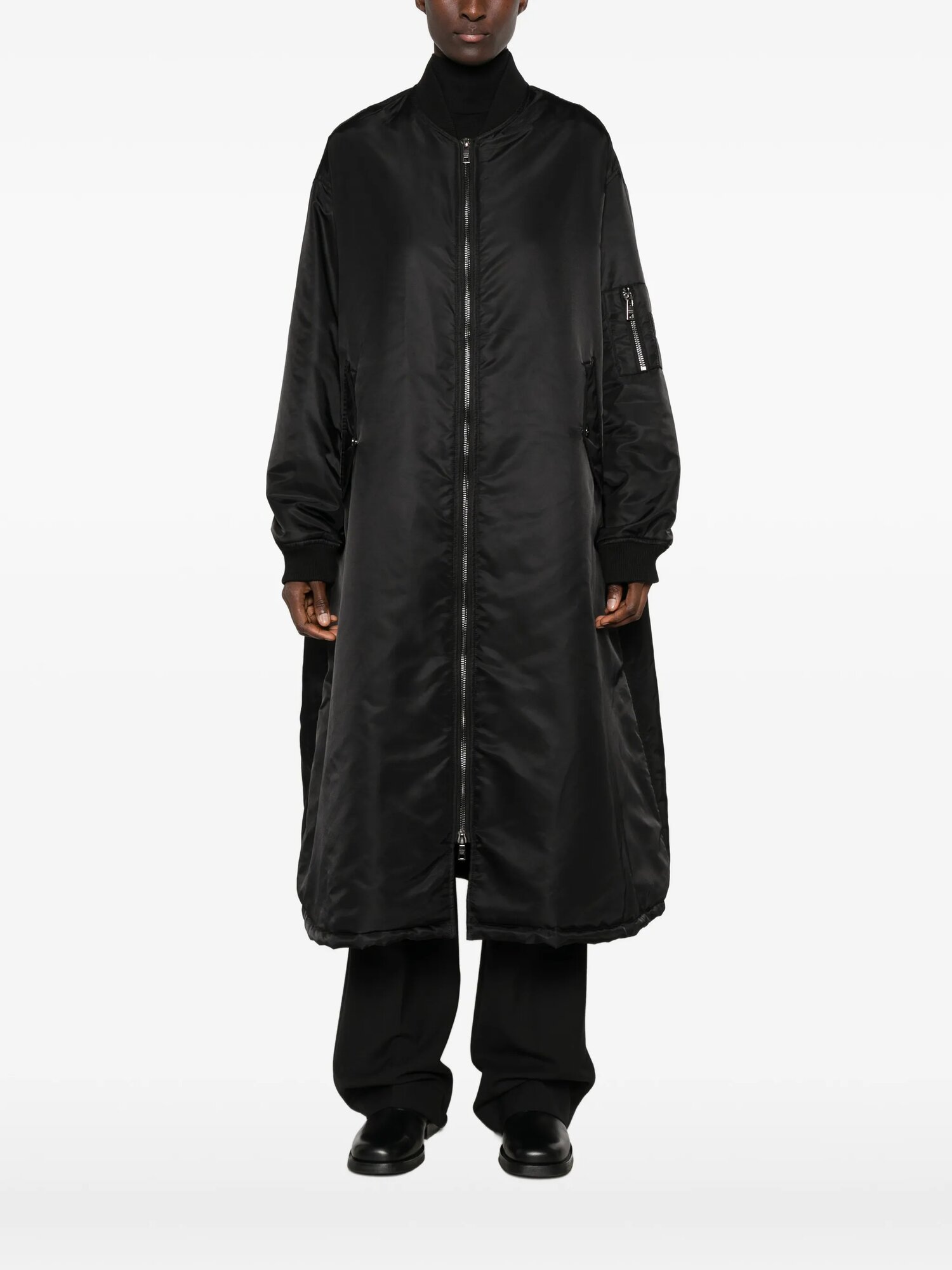 Пальто Giorgio Brato Zip-up coat, размер 40 — фото 1