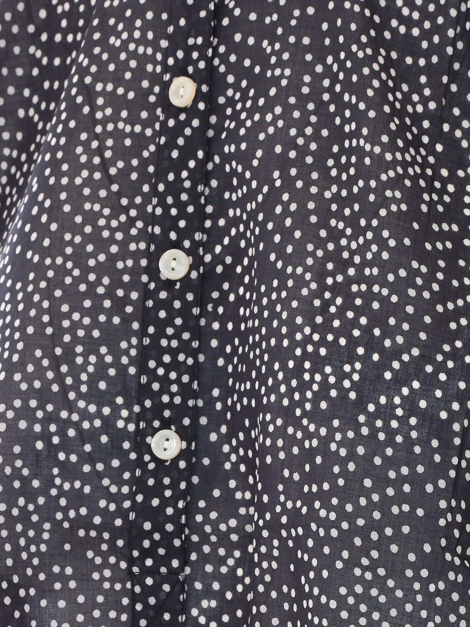Блуза Isabel Marant Polka-dot cotton blouse, размер 40 — фото 1