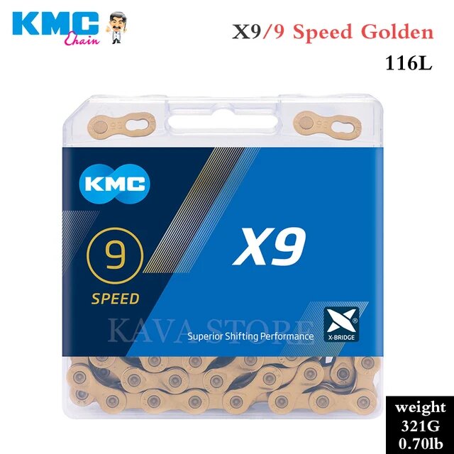Велосипедные цепи KMC MTB цепь для дорожного велосипеда 6 8 9 10 11 12 Скоростей X12 X11 X10 X9 X8 для Shimano M4100 M5100 M6100