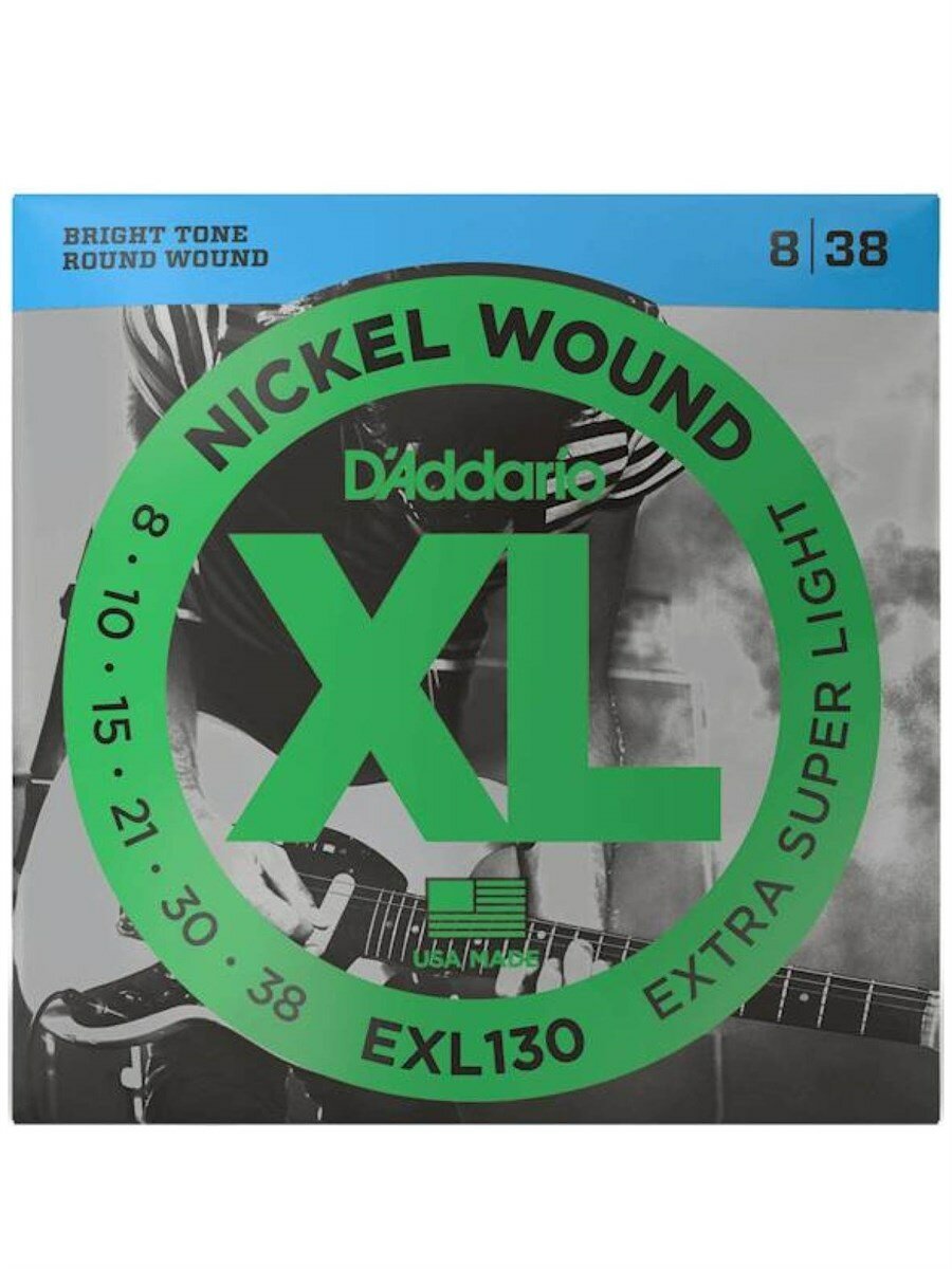 Струны для электрогитары D`Addario EXL130