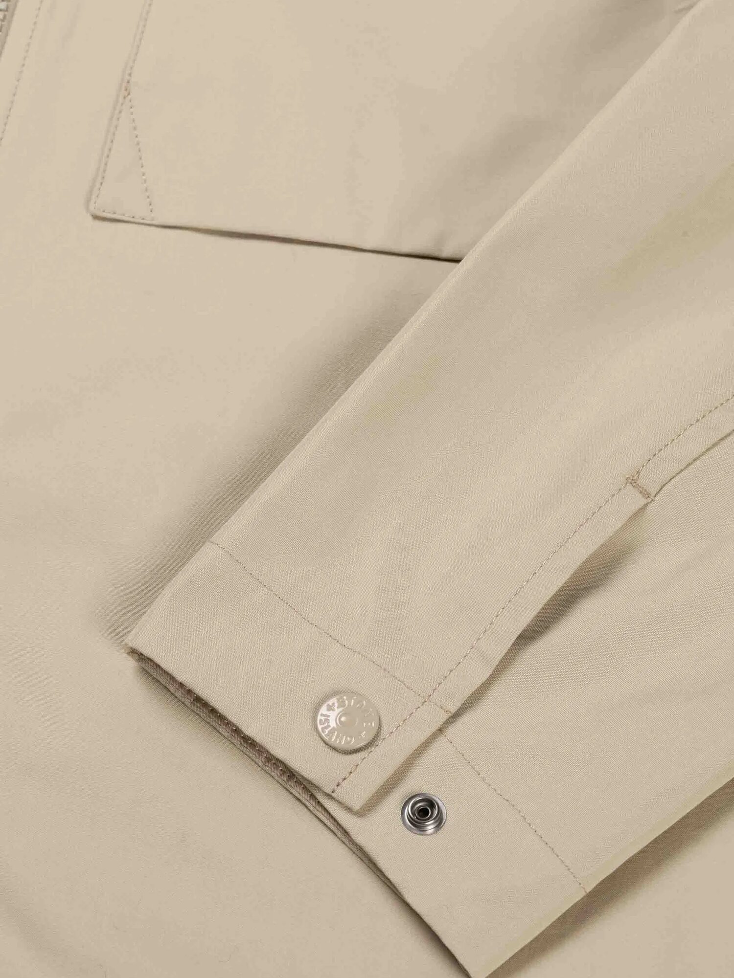Куртка Stone Island Logo-patch zip-up jacket, размер M — фото 1