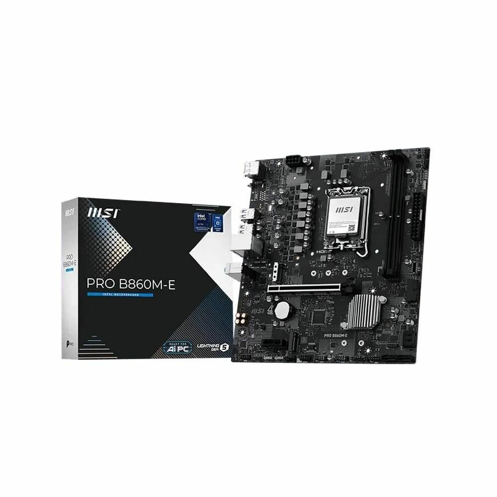 Материнская плата MSI PRO B860M-E