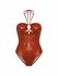 Купальник Cut-out ruched swimsuit