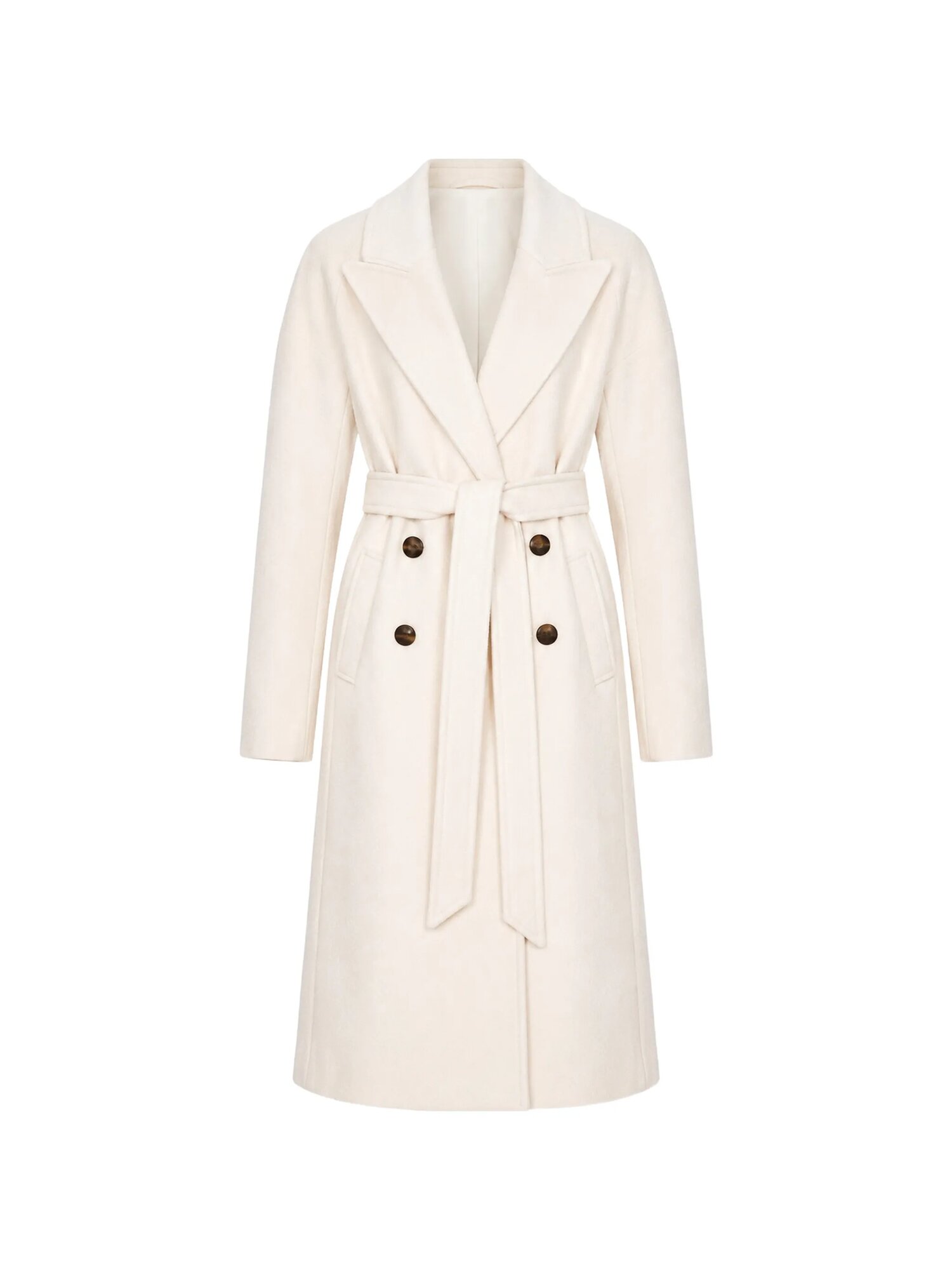 Пальто Belted double-breasted coat
