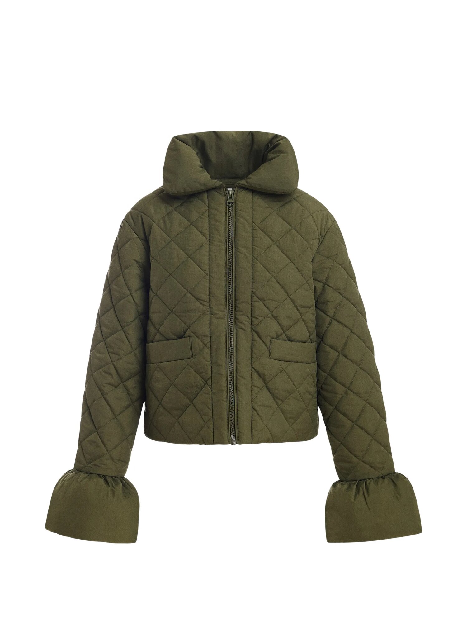 Куртка Zip-up quilted jacket