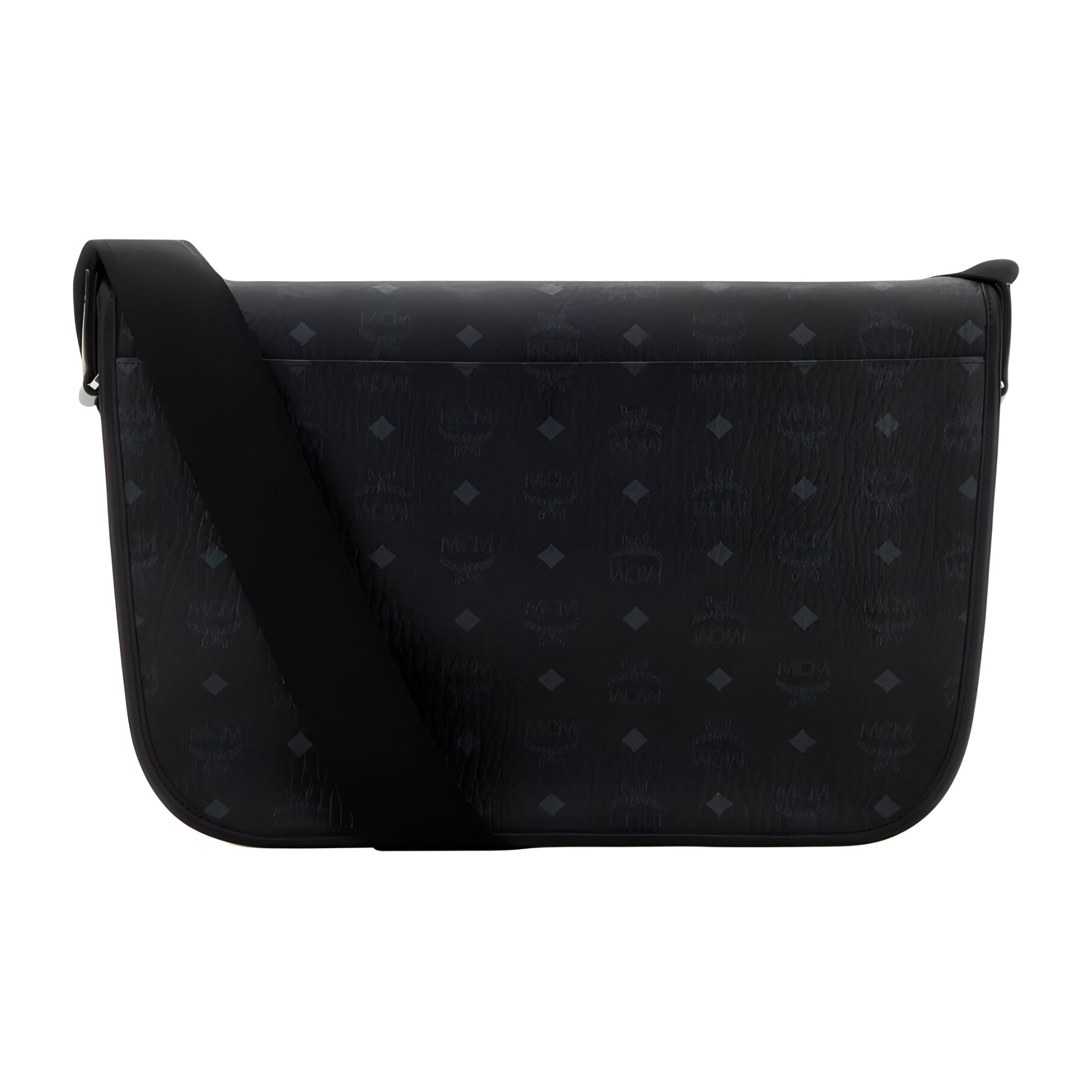 Сумка MCM, фактура тиснение, black — фото 1