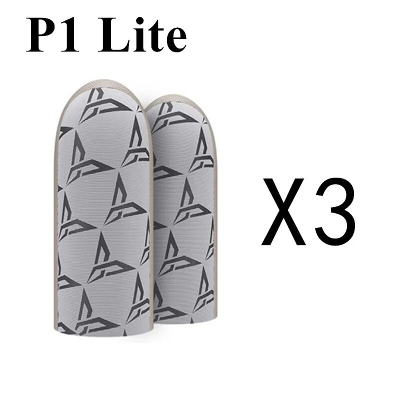Flydigi P1 Lite чехол для пальцев, серебряный, 3 шт.
