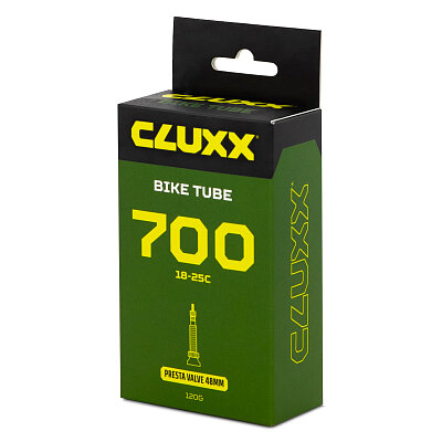 Cluxx Камера Cluxx 700x18/25C F/V, цвет Черный