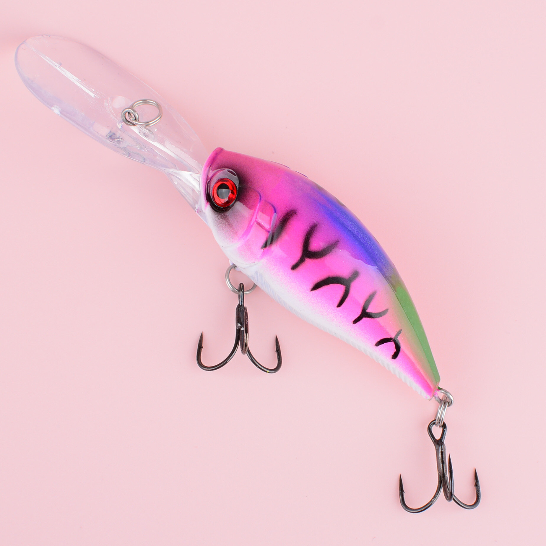 Воблер кренк (Crankbait) твердая приманка 1 шт. цвет 5# для ловли басса и щуки