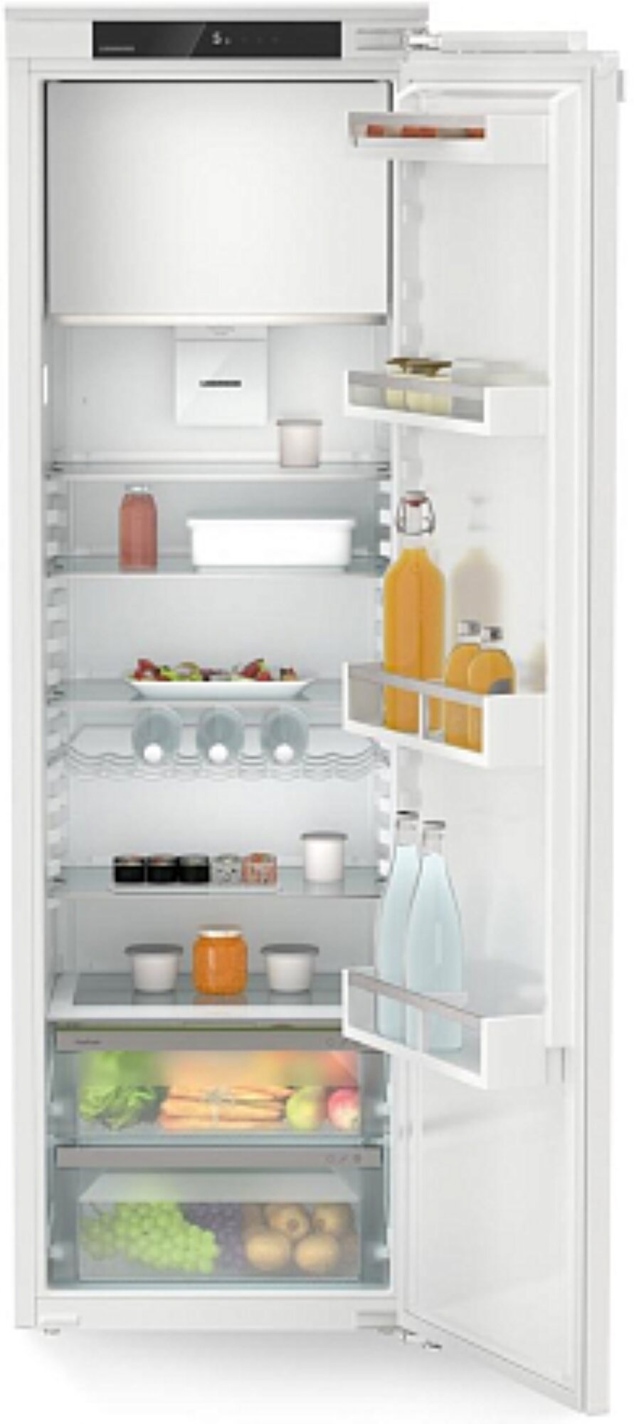 Встраиваемый холодильник LIEBHERR IRd 5101, зона EasyFresh, SmartFrost, ручной тип размораживания