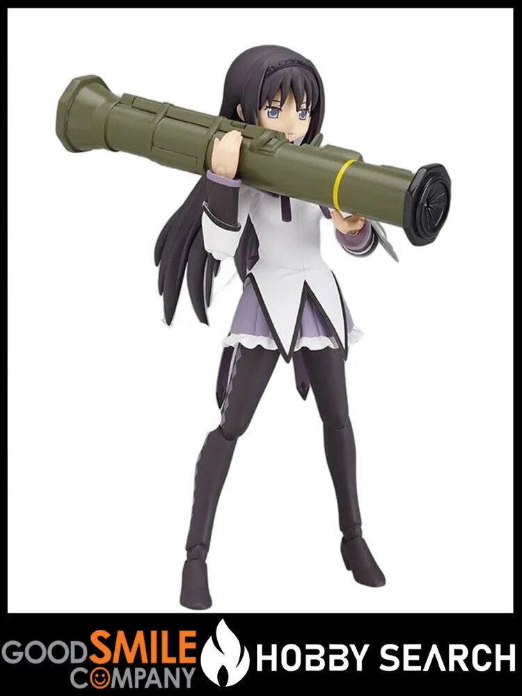 Фигурка Волшебница Мадока Аками Хомура GOOD SMILE figma #115 / Puella Magi Madoka Magica Homura Akemi Figure 13 см