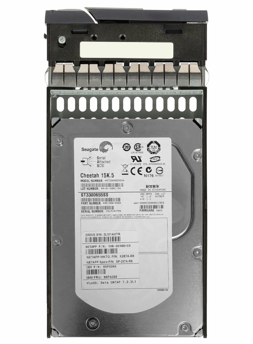 Жесткий диск NetApp 300Gb 15000 SAS 3.5" HDD 9CH066-038
