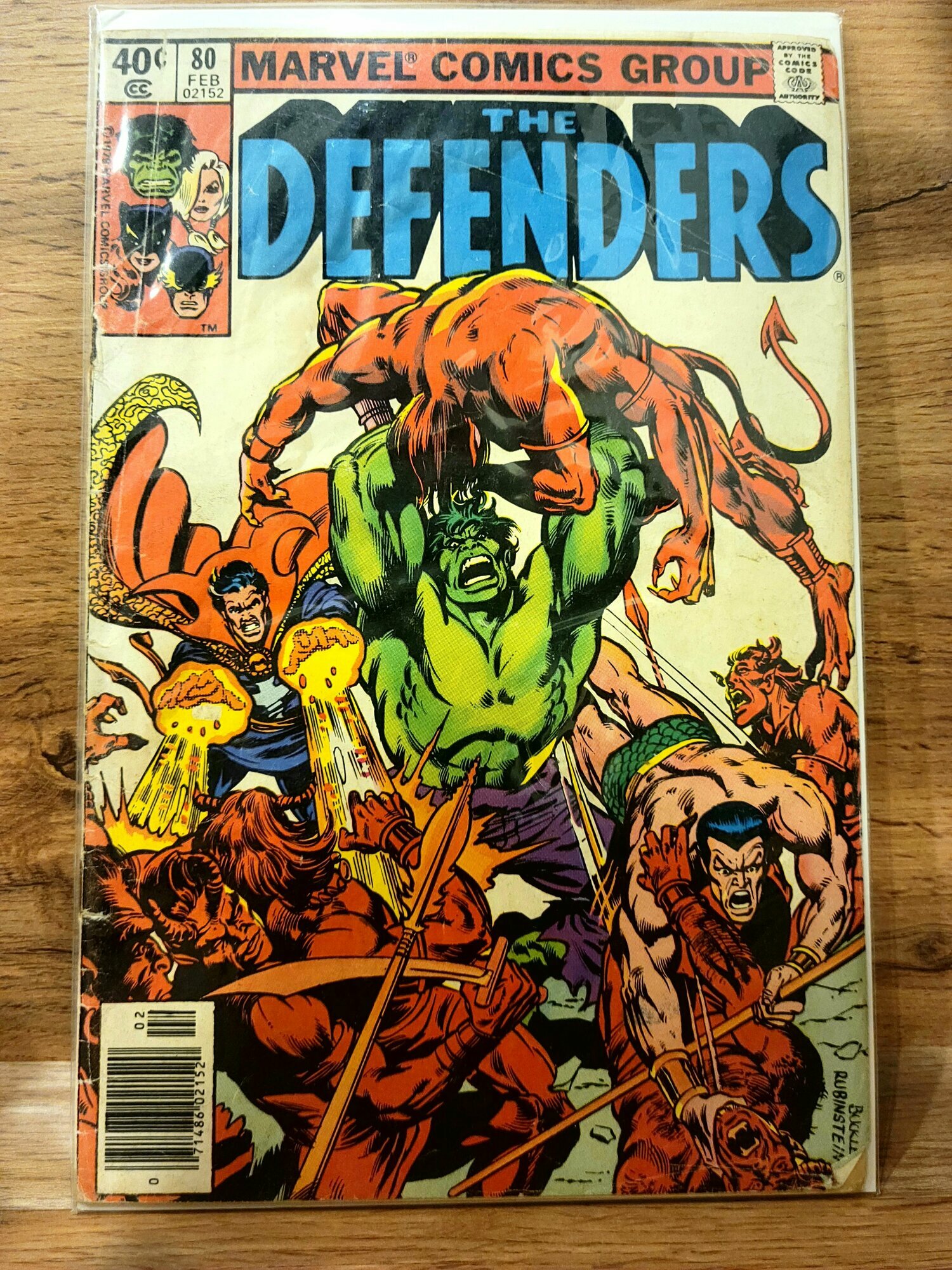 Раритетный Комикс Defenders #80. 1978 Год. Оригинал!