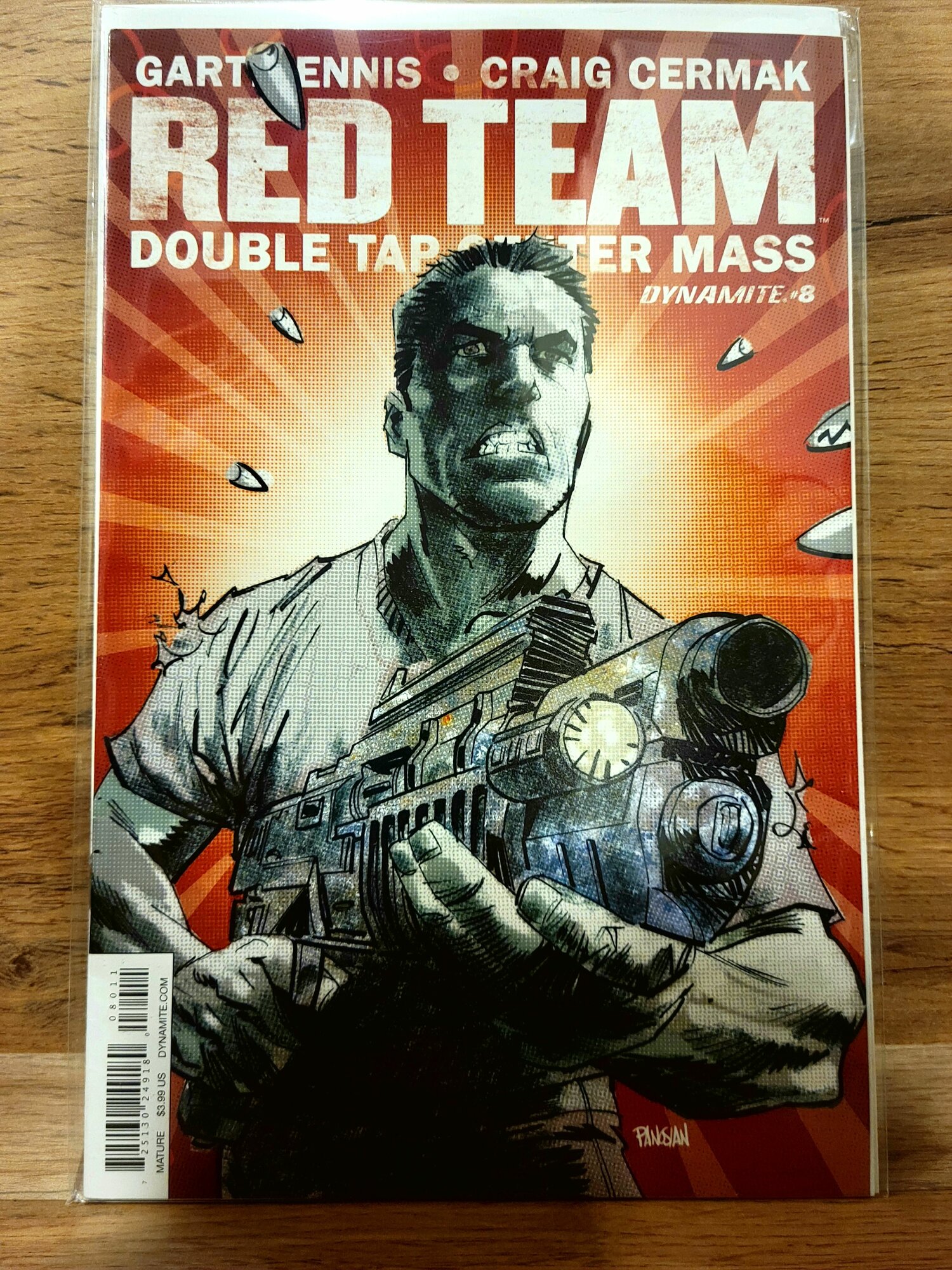 Red Team #8. Оригинальный Комикс