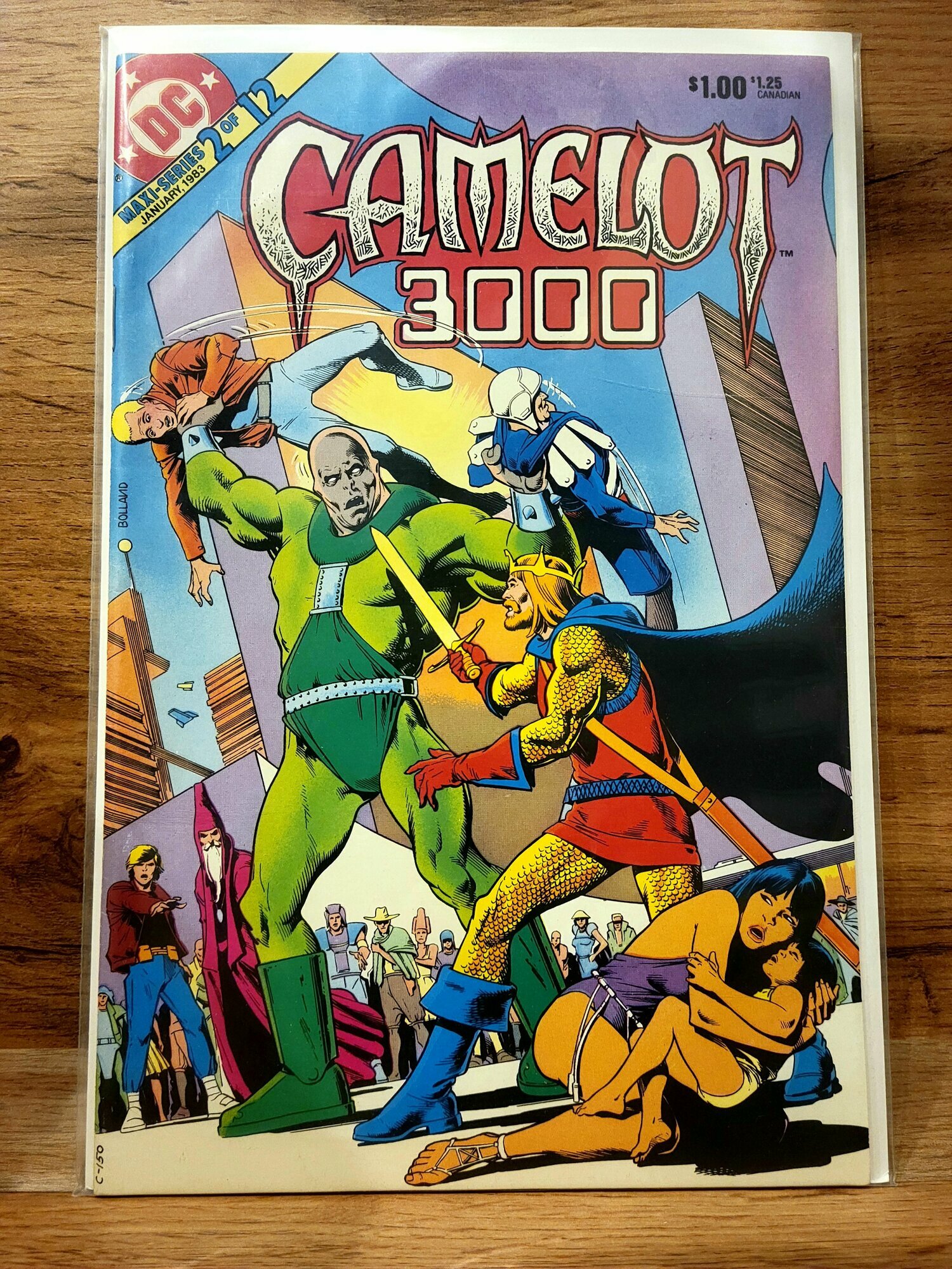Раритетный Комикс Camelot 3000 #2. 1983 Год. Оригинал!