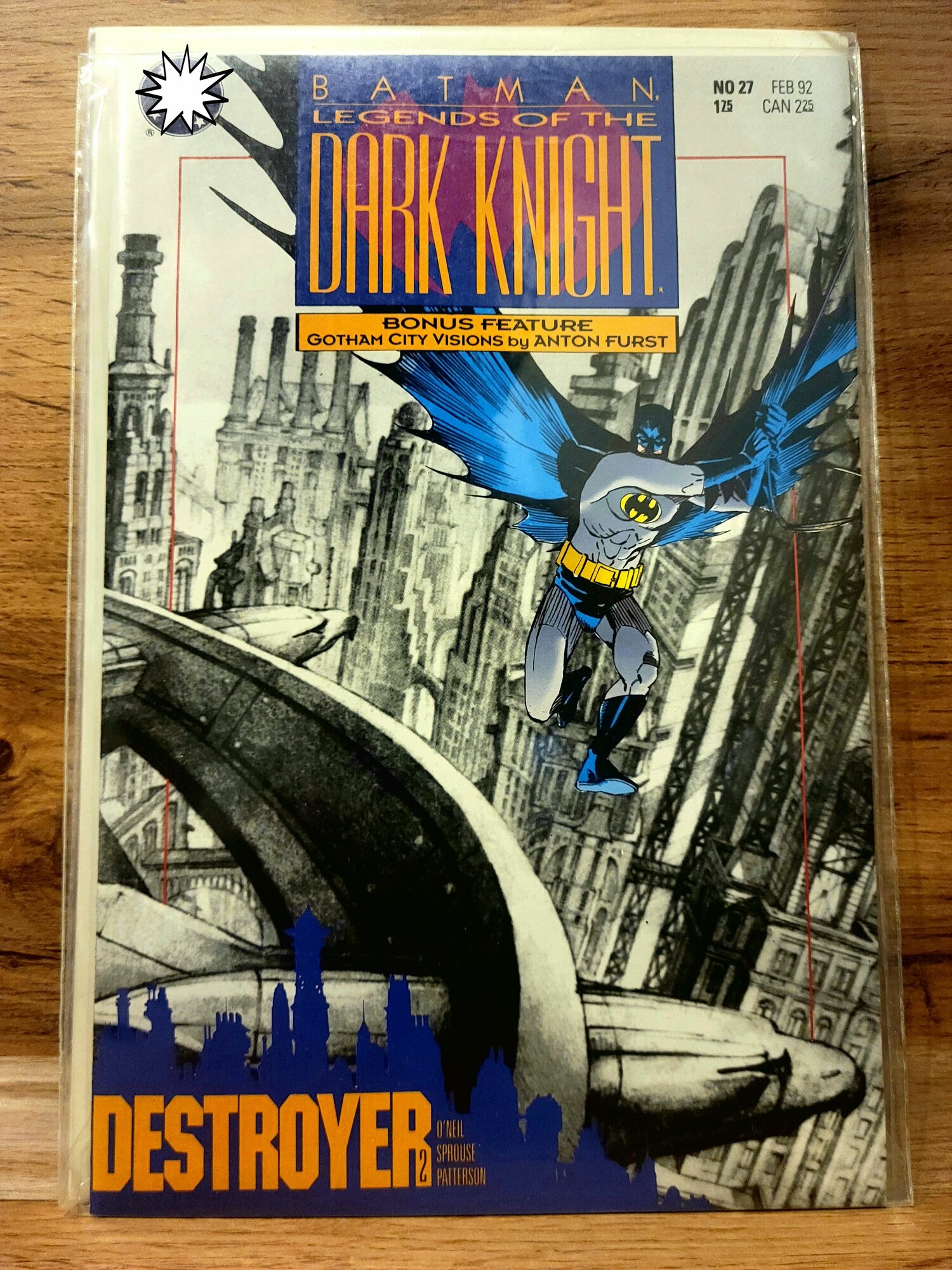 Ретро Комикс Dark Knight #27. 1992 Год. Оригинал!