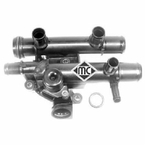 Корпус термостата Metalcaucho 03646 для LADA NIVA, SAMARA 21099 2115, SAMARA 2108 2109 2115; Nissan INTERSTAR X70,