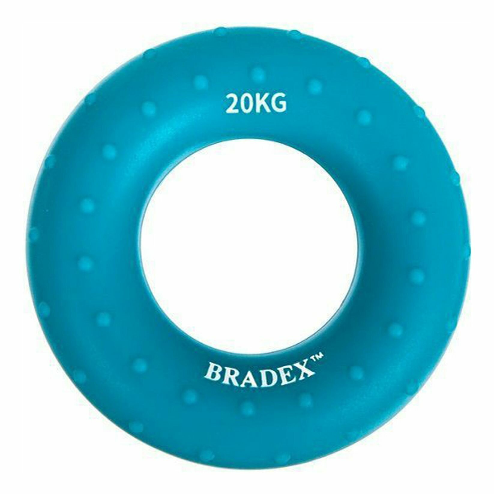 Эспандер кистевой 20 кг Bradex круглый массажный синий
