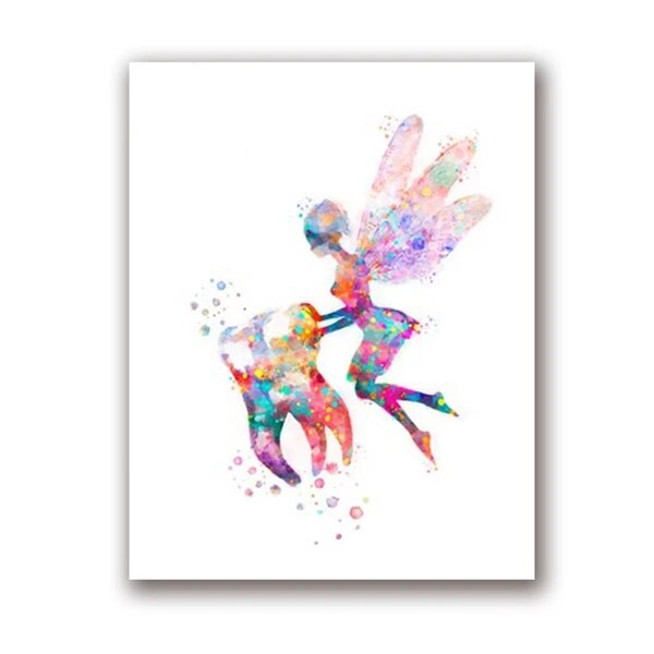 Живопись на холсте Сказочный зуб, 50x70 см, PH5903