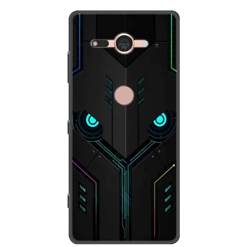 Чехол для Sony Xperia XZ2 Compact, светло-коричневый, силикон