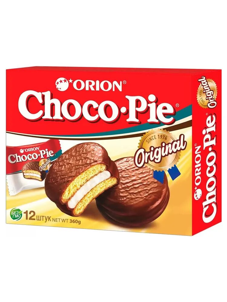 Orion Choco-Pie пирожное, 360 г