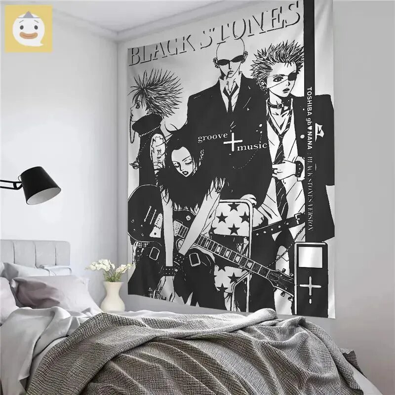 Гобелен "японская классика аниме нана хай" 60x90 см