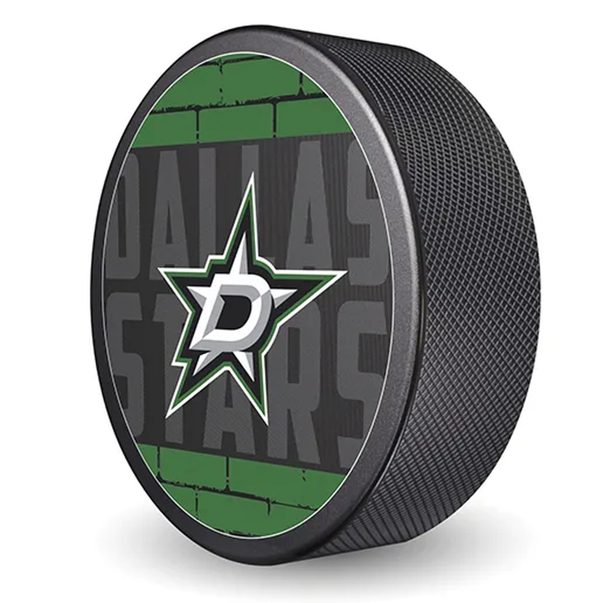 Шайба Rubena 2023 NHL Dallas Stars 1-ст, 76 мм, резина, цвет черный